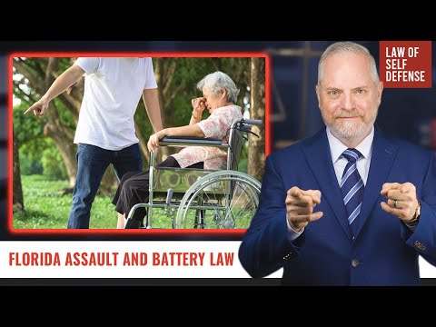 Florida Law On Assault Or Battery On Persons 65 Years Or Older