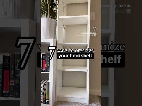 Which bookshelf style is your favorite? #booktube #booktok #bookshelf #reader #reading #books