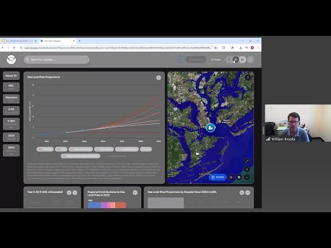 NOAA's Sea Level Calculator (June 23, 2025)
