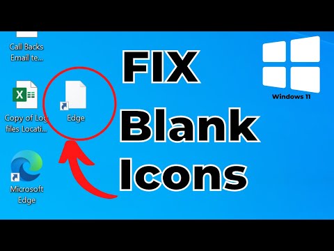 How to Fix Blank White Desktop Shortcut Icons in Windows 11/10 | Easy Solutions for a Clean Desktop