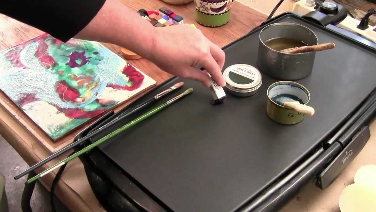 Robertson Workshops Encaustic Tips: Paint Mixing
