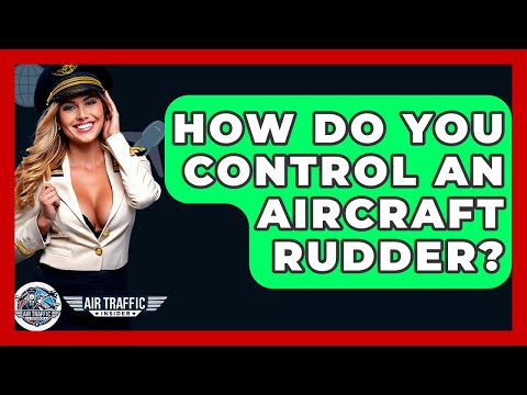 How Do You Control An Aircraft Rudder? - Air Traffic Insider