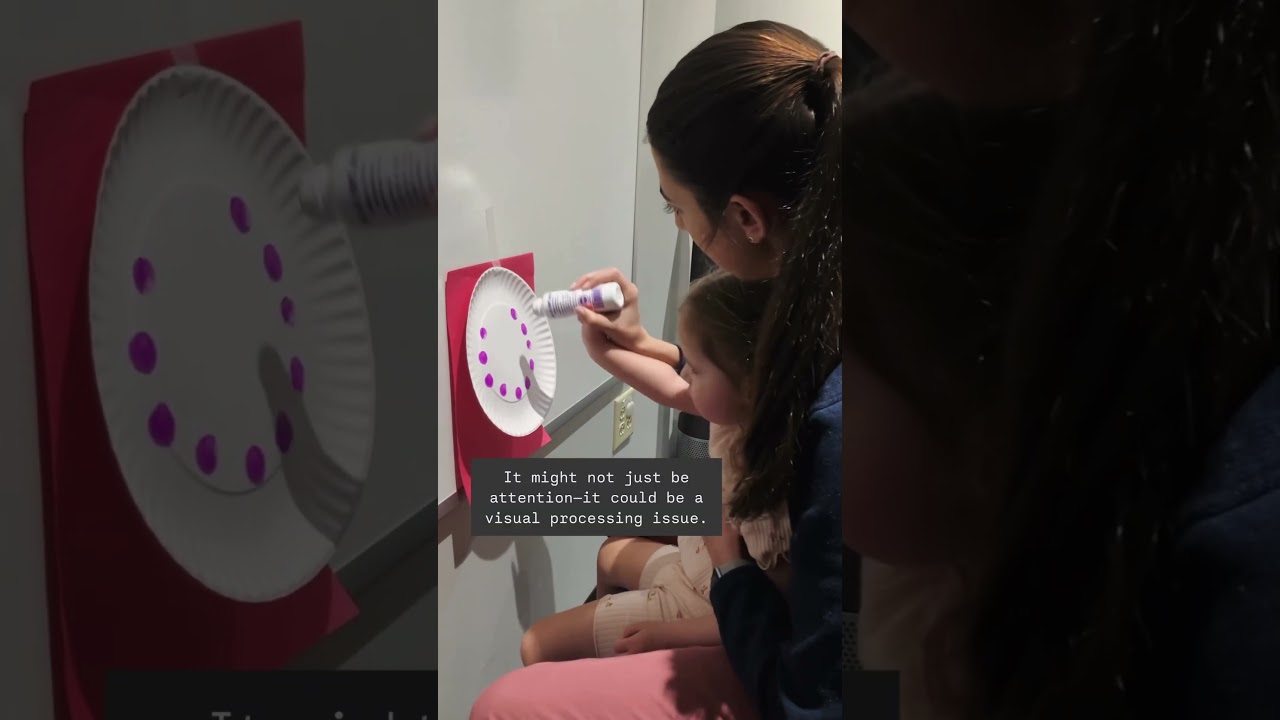 Vision screening in occupational therapy for toddlers. #visiontherapy