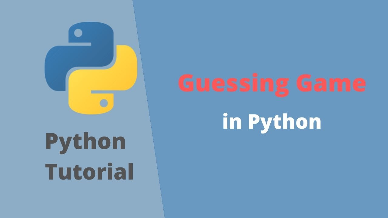 Python tutorial - How to create guess game in python