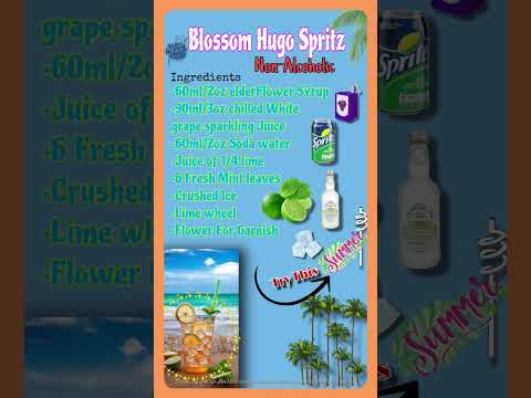 Easy Mocktail Recipes To Try This Summer 🥤🧊 #shorts #drink #food #shortvideo #shortsfeed