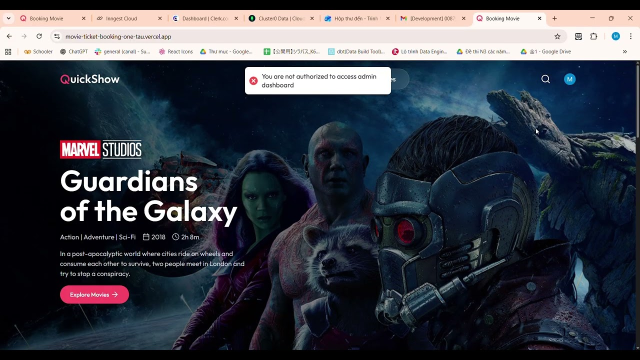 Demo Movie Ticket Booking