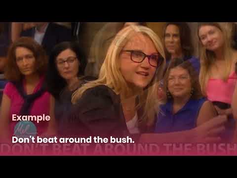 beat around the bush🌲Meaning Examples