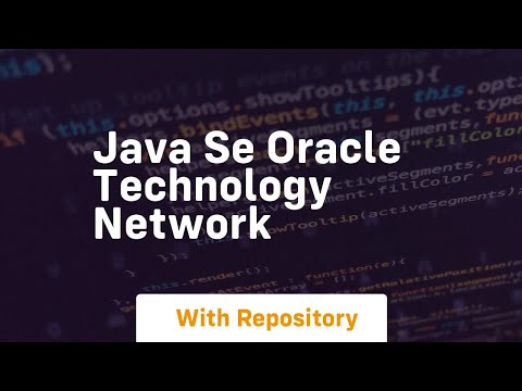 java se oracle technology network