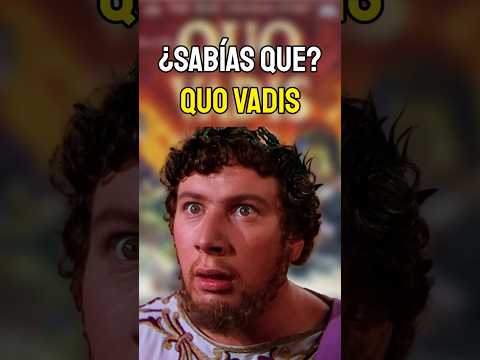 ¿SABÍAS QUE? QUO VADIS... #quovadis #curiosidades #peliculas