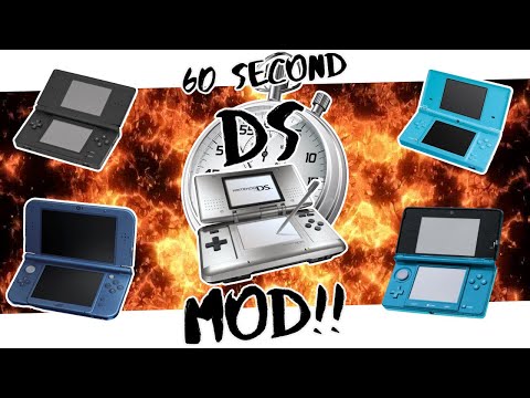 Modding a DS in 60 Seconds! // Setting up an R4 for DS + DSi + 3DS #shorts