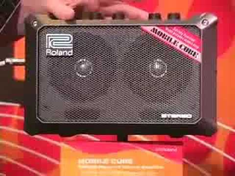 Sweetwater - Roland MOBILE CUBE Amplifier Summer NAMM Demo