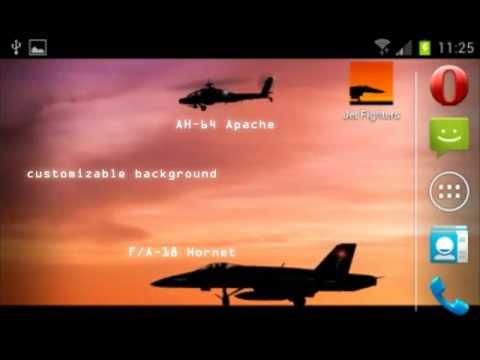 Jet Fighters Live Wallpaper