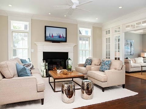 Interior Design Ideas Living Room with Fireplace