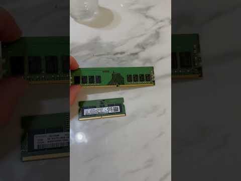 Laptop RAM vs Desktop RAM #ram #computer #tech #shorts