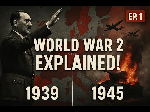 World War 2 Explained: Causes, Events & Aftermath in Simple Terms । Ep1 । History of World War 2