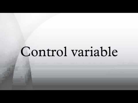 Control variable