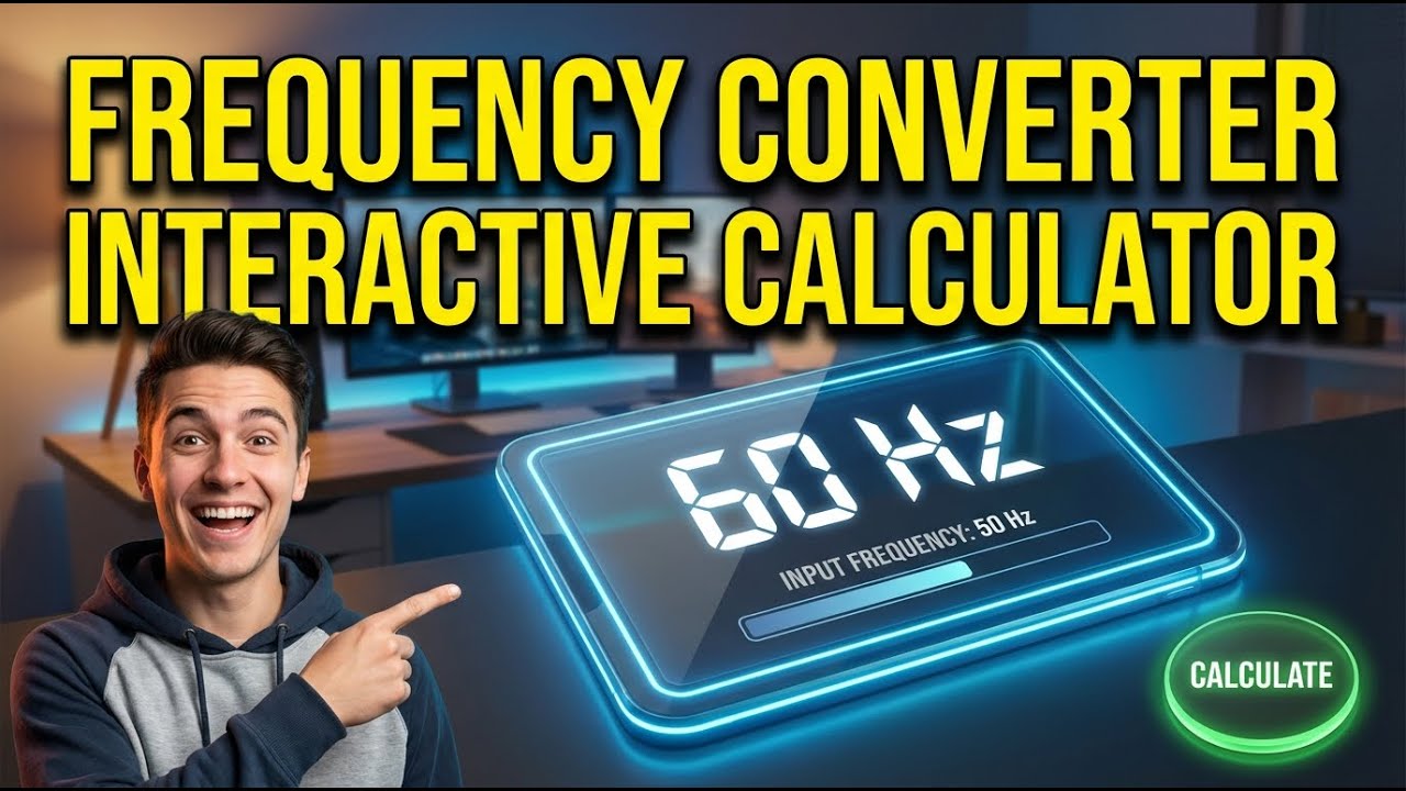 Frequency Converter Interactive Calculator - Instructions Video