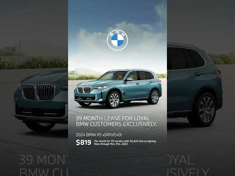 Take advantage of this amazing #deal on the 2024 #BMW #X5 xDRIVE40i!
