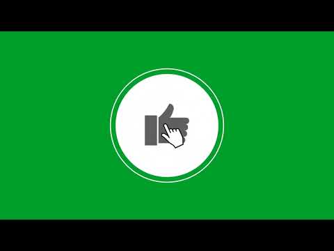 YouTube Like Button Green Screen | youtube like button copyright free