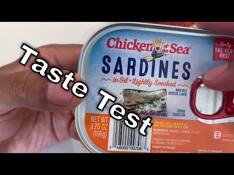 Chicken of The Sea Sardines in Oil Lightly Smoked REVIEW