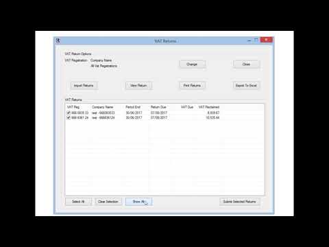 MTD Submit and Retrieve VAT Return Information to/from HMRC