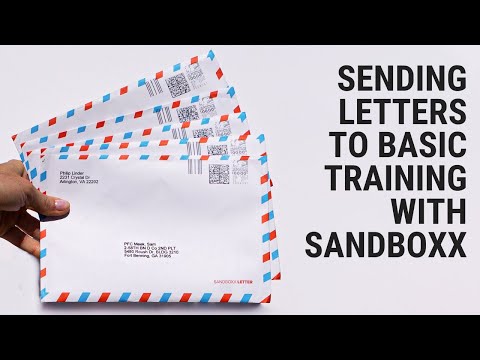 Sending Letters To Basic Training