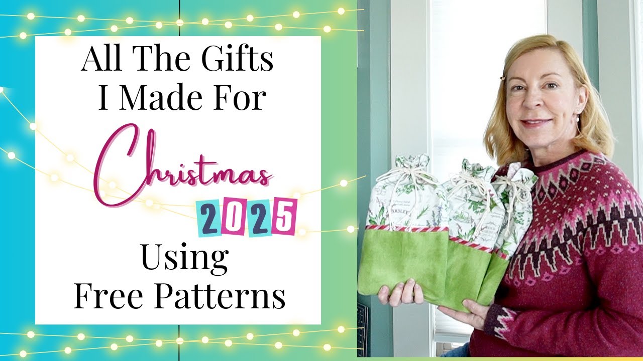 My Handmade Gifts for Christmas 2025 | Using Free Patterns