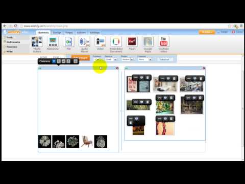 How to Use Weebly Photo Gallery Element (by www.WebsiteBuilderExpert.com)