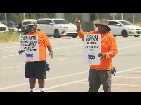 Longshoremen return to work after coming to terms; strike paused until 2025