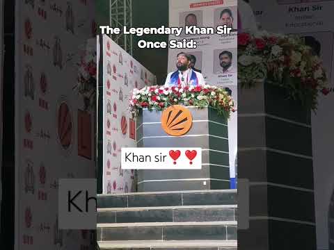 ???? KHAN SIR LPU 2025 ????Life Changing Motivational speech by khan Sir at LPU ????