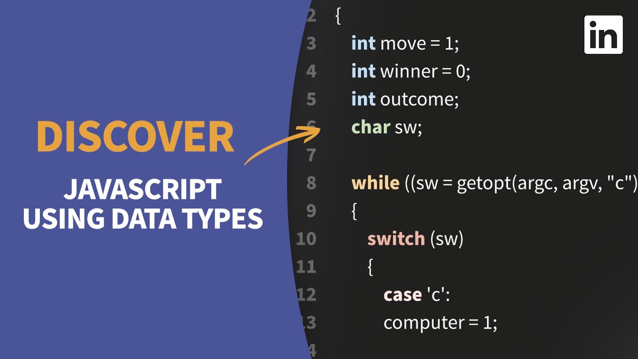 JavaScript Tutorial - Using data types