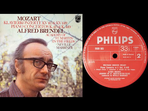 Alfred Brendel (1931-2025) - Mozart Piano Concerto No.14, K.449 (vinyl: Ortofon Xpression, CTC 301)