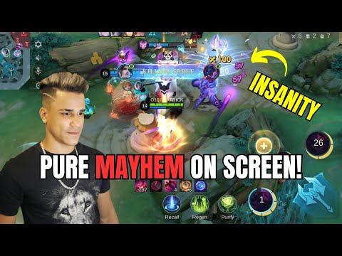 ABSOLUTE CHAOS UNLEASHED! | Cecilion Insane Ranked Gameplay - Mobile Legends