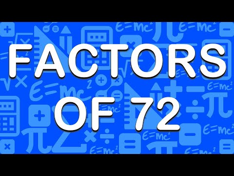 Factors of 72 / prime factors of 72 / #maths / #viral / #factors / #publicmaths