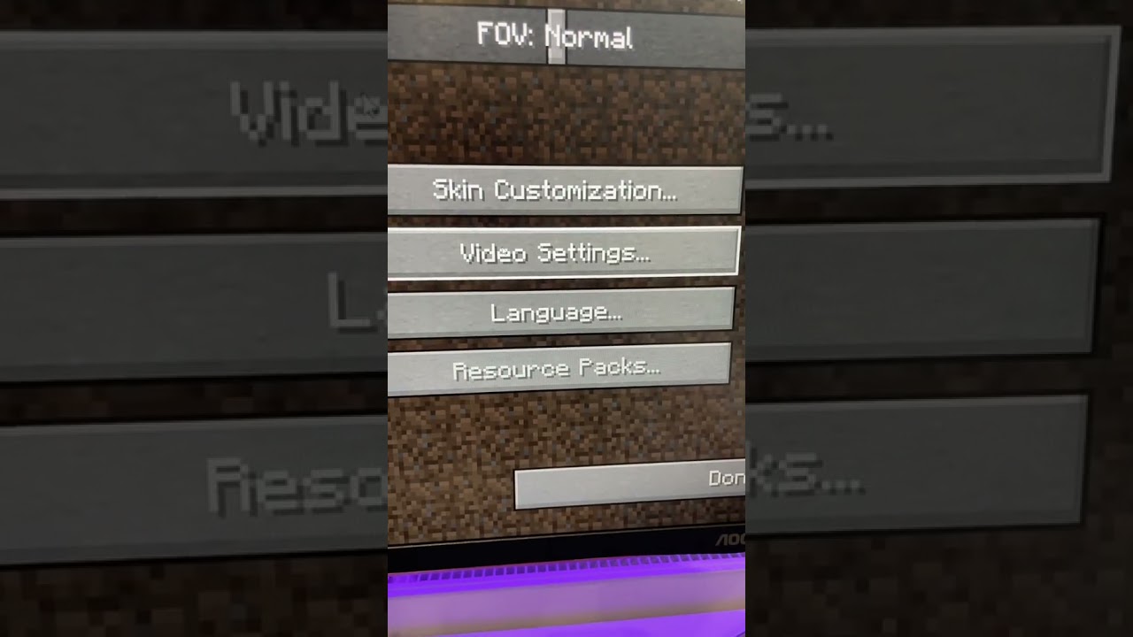 Why is my render distance so low? #shorts