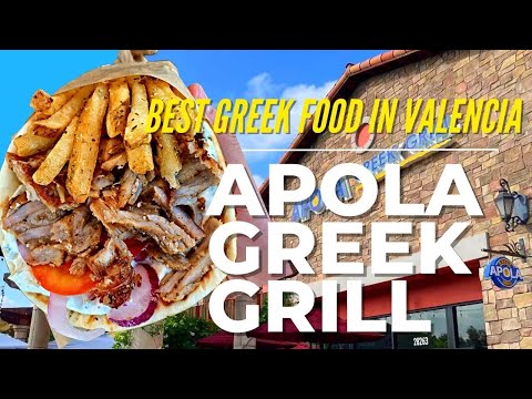The BEST GREEK Restaurant in Santa Clarita Apola Greek Grill