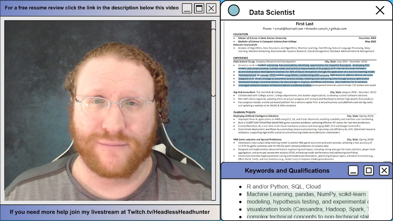 Java Software Engineer Needs More KEYWORDS | Recruiter Reviews Resumes EP 57