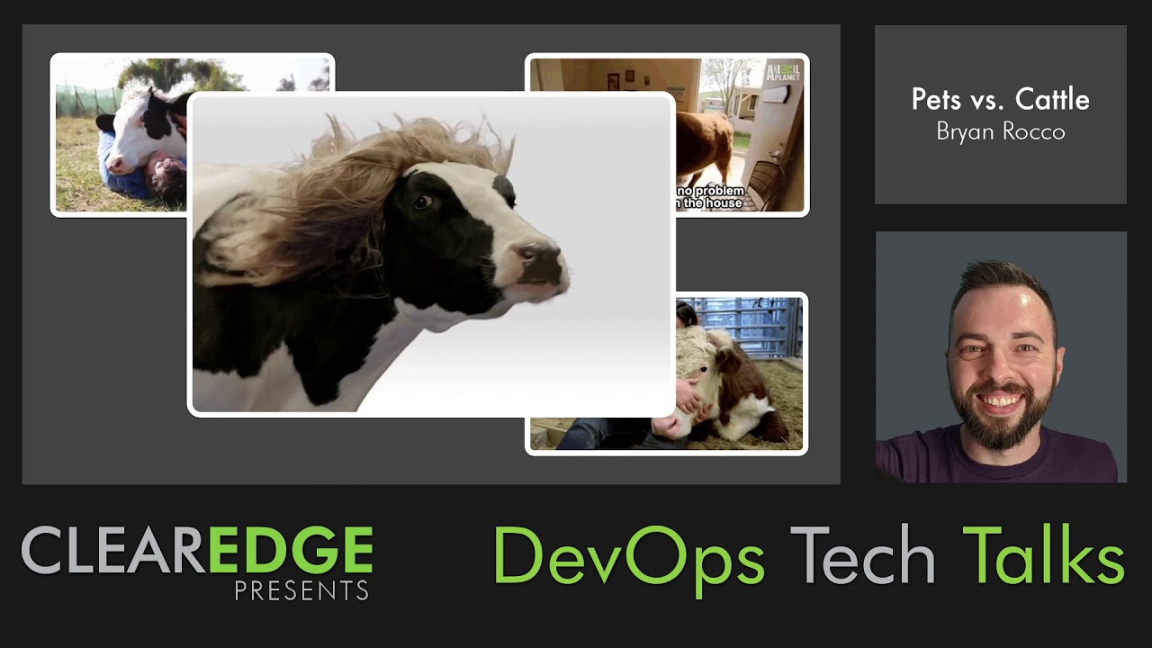 Pets vs. Cattle - ClearEdge Tech Talk - DevOps