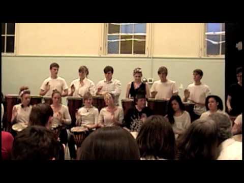 Seattle Waldorf High School Drumming - Part 1 - 2013