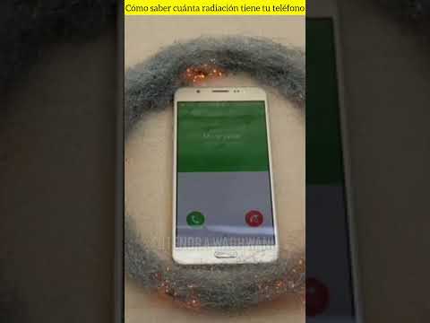 Descubra cuánta radiación tiene su teléfono.