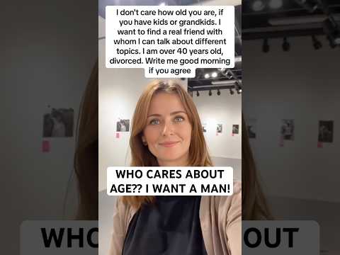 Who cares about age?? #divorced #agegap #datingover40