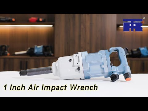 Pinless 1 Inch Air Impact Wrench Square Head High Torque For Maintenance
