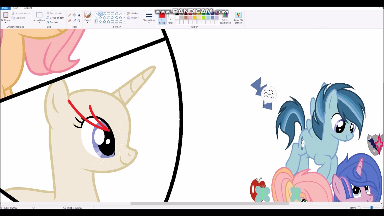 MLP Speedpaint Next gen Friendship is strong ♥