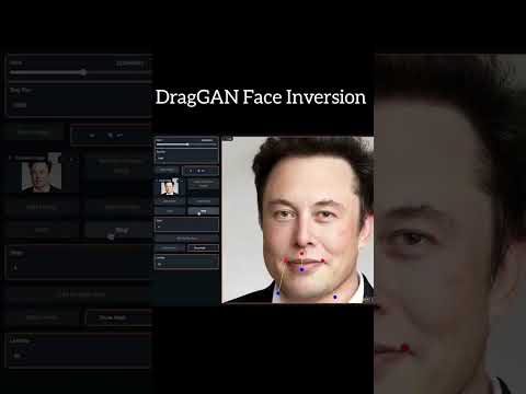 DragGAN Face Inversion Gradio demo