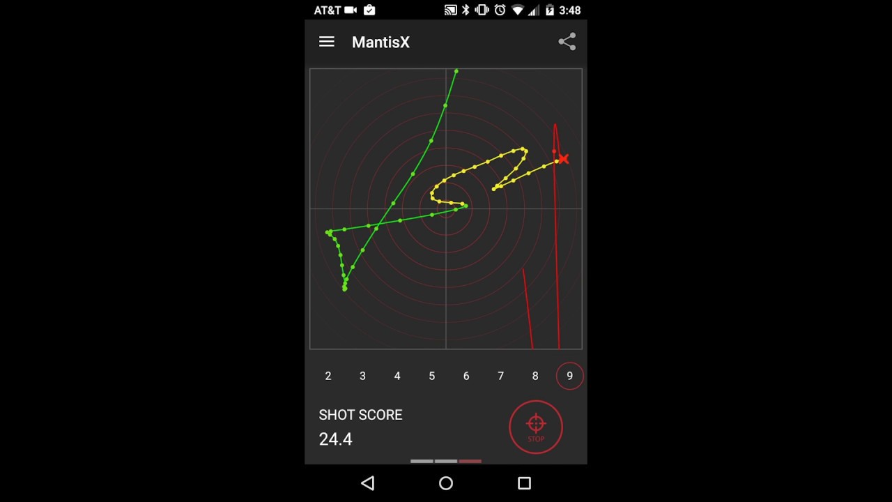 Using the MantisX - Screen 3 - Trace View