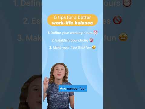 Work life balance