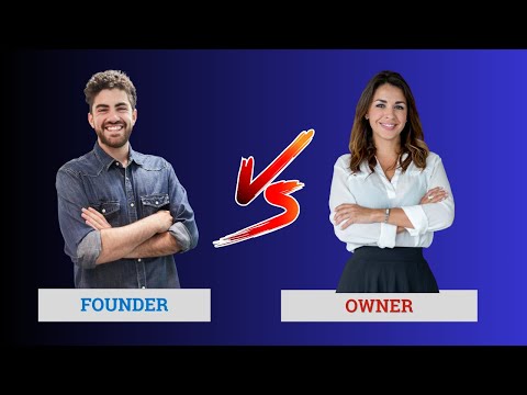 Understanding the Difference: Owner vs. Founder|@arabindakumar
