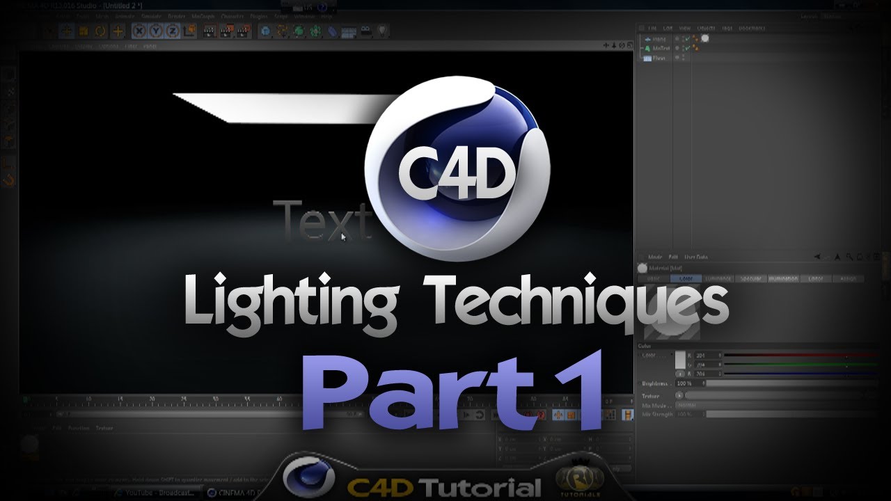 C4D Professional Lighting Guide - Basic HDRI Lighting Setup