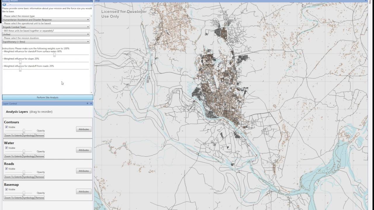 Contingency Base Site Identification for the Tactical Environment (CB-SITE)