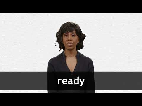 READY 释义 | 柯林斯英语词典